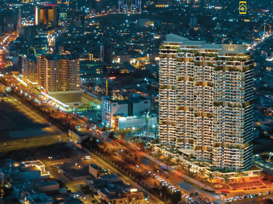 UnderConstruction - 1 BHK Apartment For Sale in Tulip Towers (توليب ...